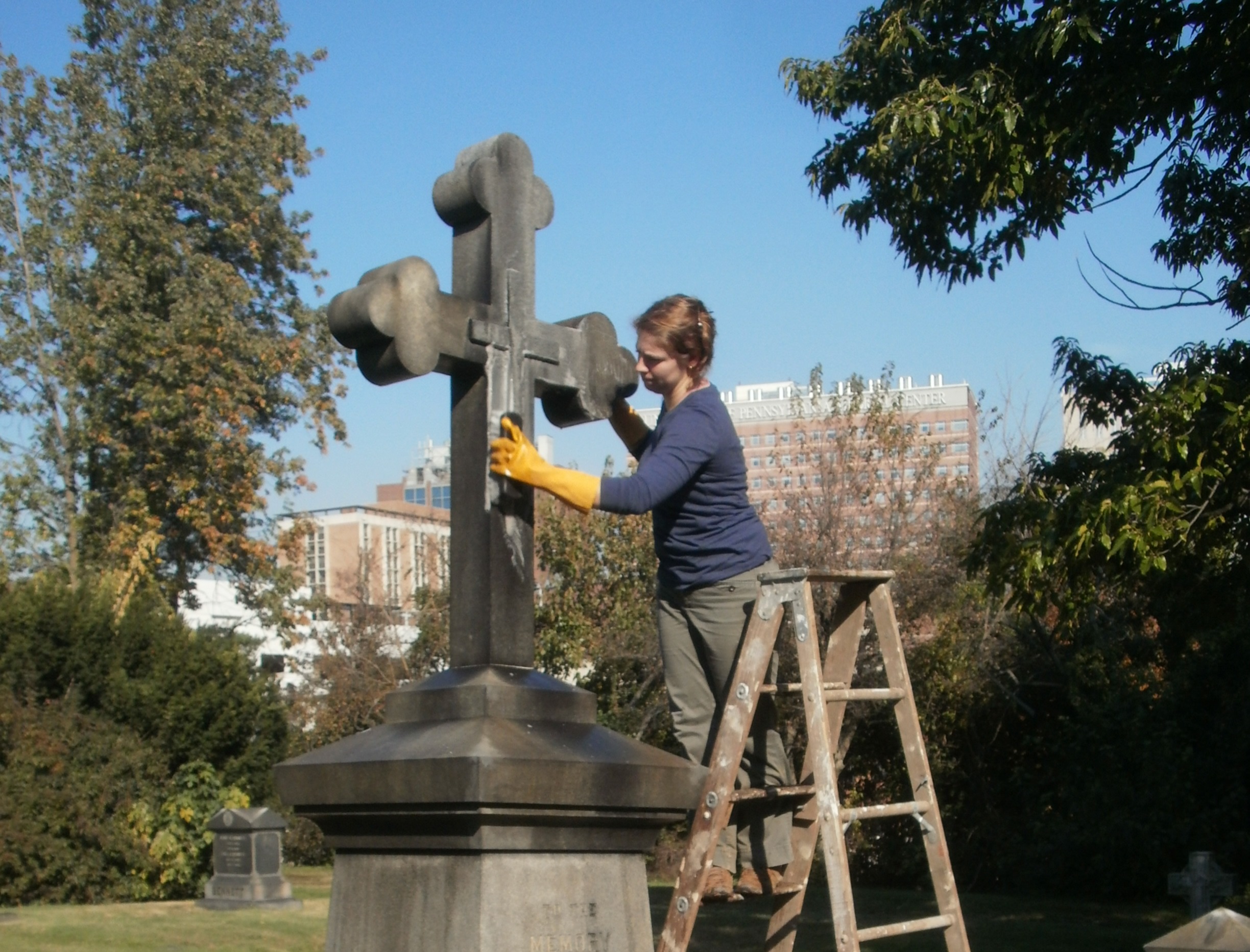 Gravestone and Cemetery Conservation – Fairmount Park Conservancy