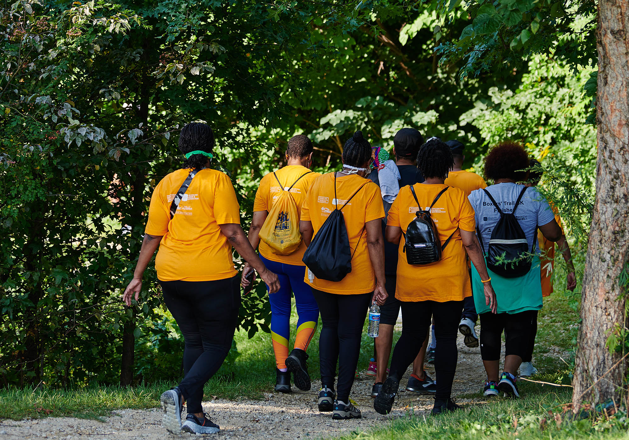 Every fall 2023 We Walk PHL park, mapped – Fairmount Park Conservancy