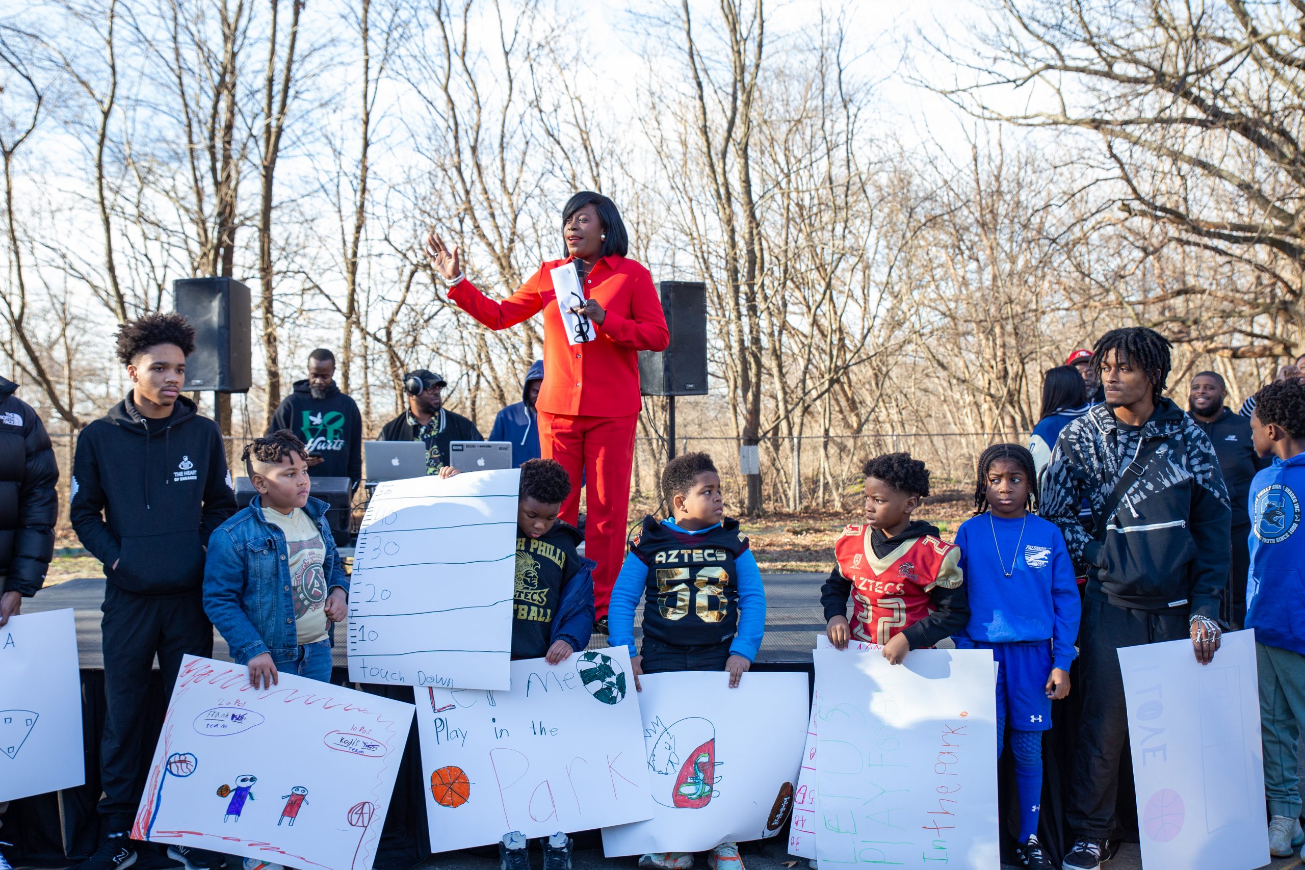 “This is a long time coming:” Youth coaches and athletes rally for ...