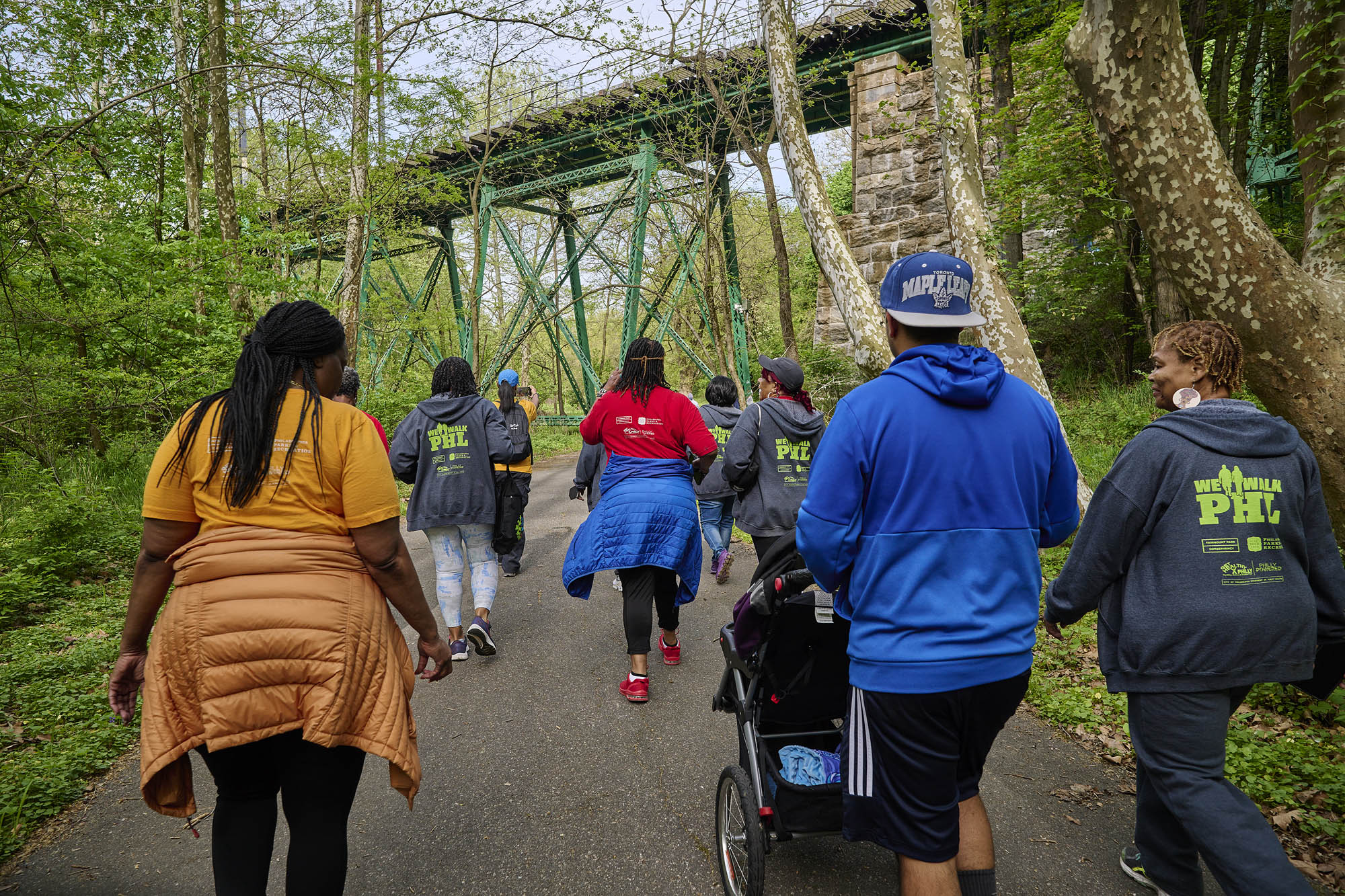 Every spring 2024 We Walk PHL park, mapped – Fairmount Park Conservancy