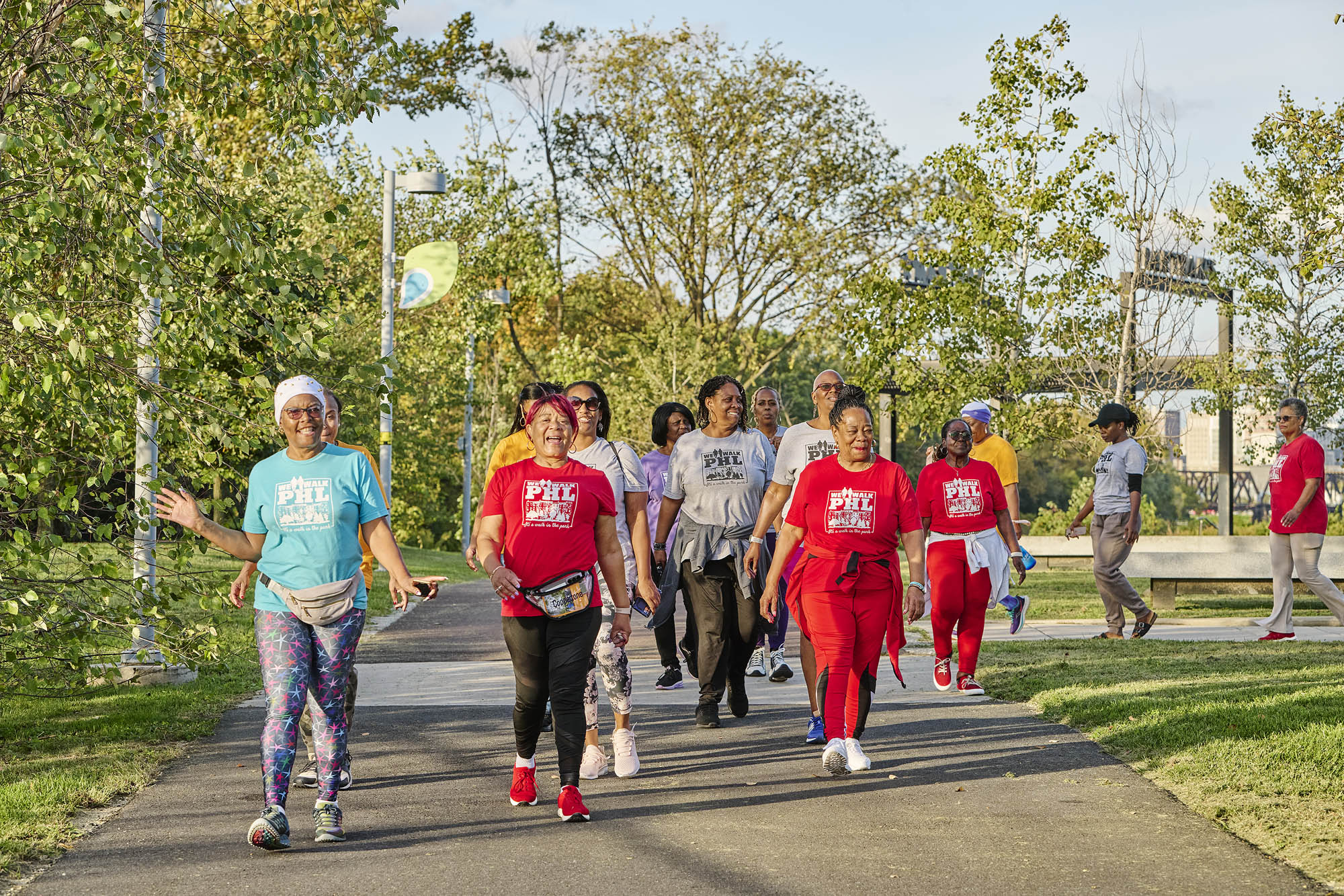 Every fall 2024 We Walk PHL park, mapped – Fairmount Park Conservancy